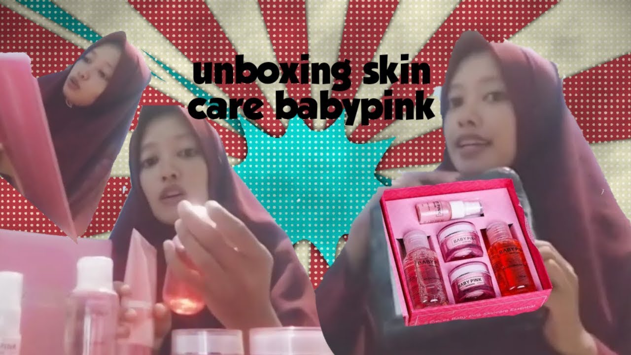 UNBOXING BABY PINK SKIN CARE - YouTube