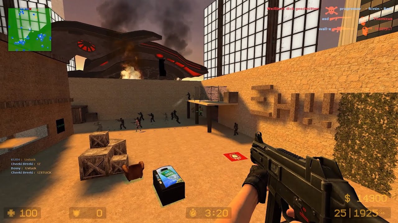 zm zomb eh towers v7 map in Counter-Strike: Source (CSS) - Zombies (226 ...