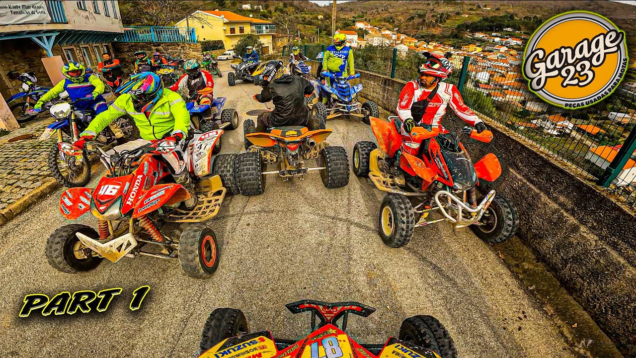 MON PLUS GROS EVENEMENT QUAD TT GARAGE 23 ( PORTUGAL ) PART 1/2 - YouTube