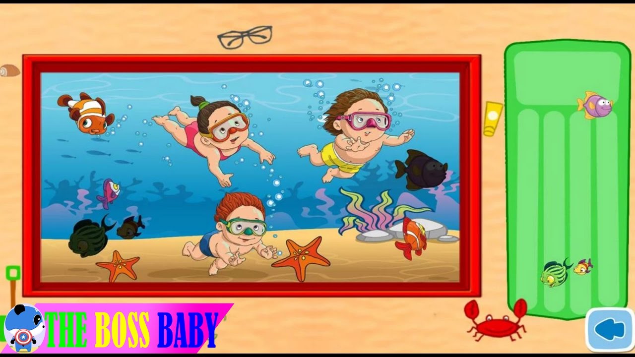 The Boss Baby - Puzzles Games: Summer Holiday For Kids - Toddler Games ...