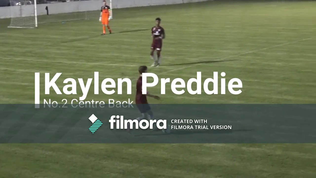 Kaylen Preddie - No.2 Centre Back Match Highlights - YouTube