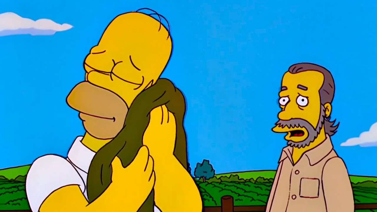 Homer Finds Out His Middle Name - YouTube