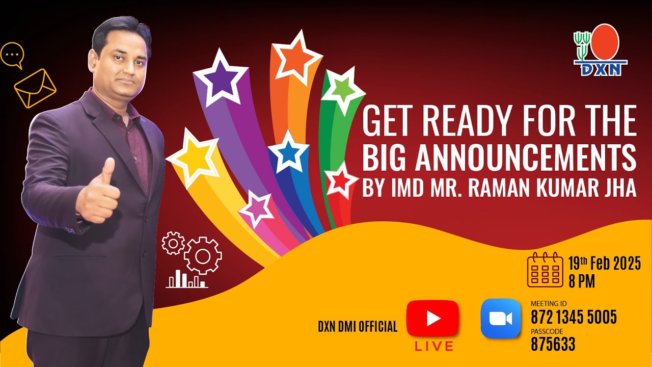 Get Ready For The Big Announcements by IMD Mr. Raman Kumar Jha - YouTube