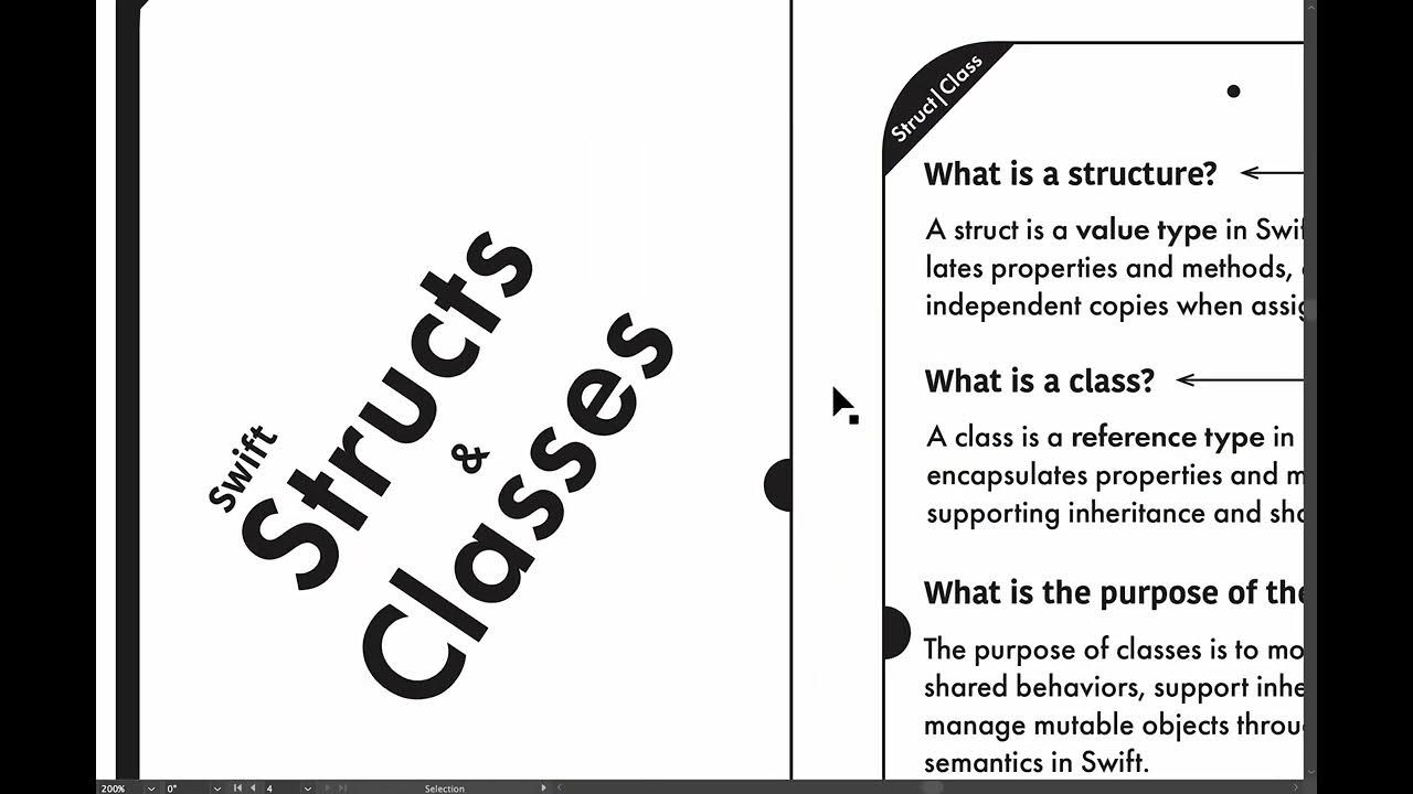 Swift 'Structures and Classes' Cards (pre-launch) - YouTube