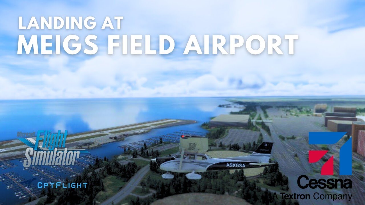 Meigs Field,Chicago | 40th Anniversary Challenge | Microsoft Flight ...