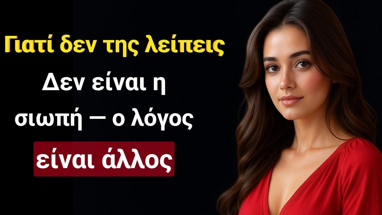 «Γιατί η σιωπή σου δεν την επηρεάζει; (Αυτή είναι η πραγματική αιτία ...