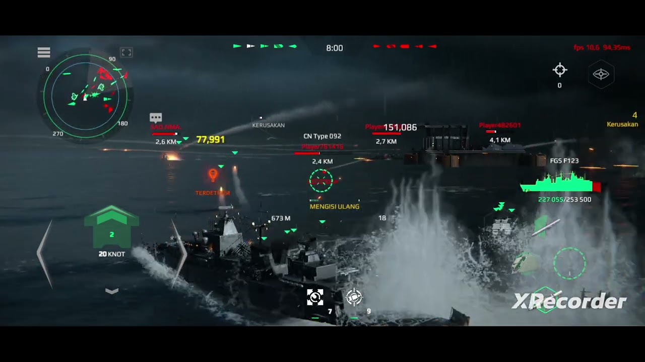 FGS F123, Is soo good without his missiles - modern warship gameplay ...