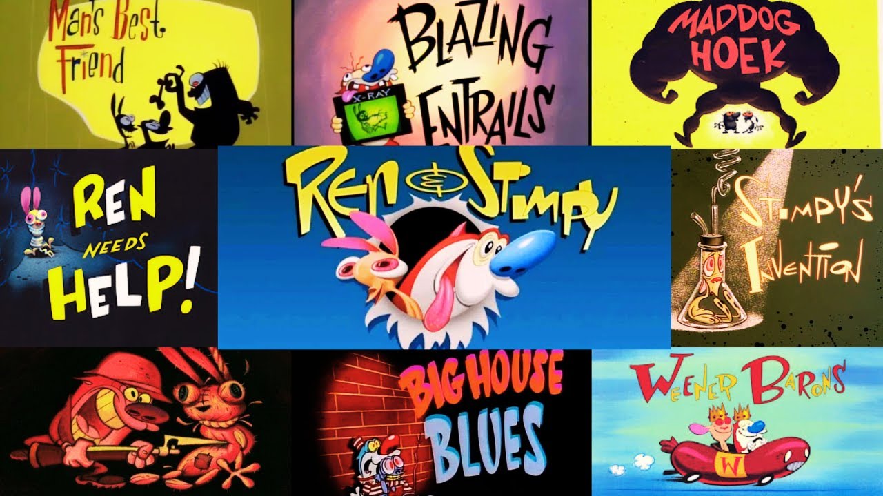 Ren & Stimpy Show: Complete Title Card Collection - YouTube