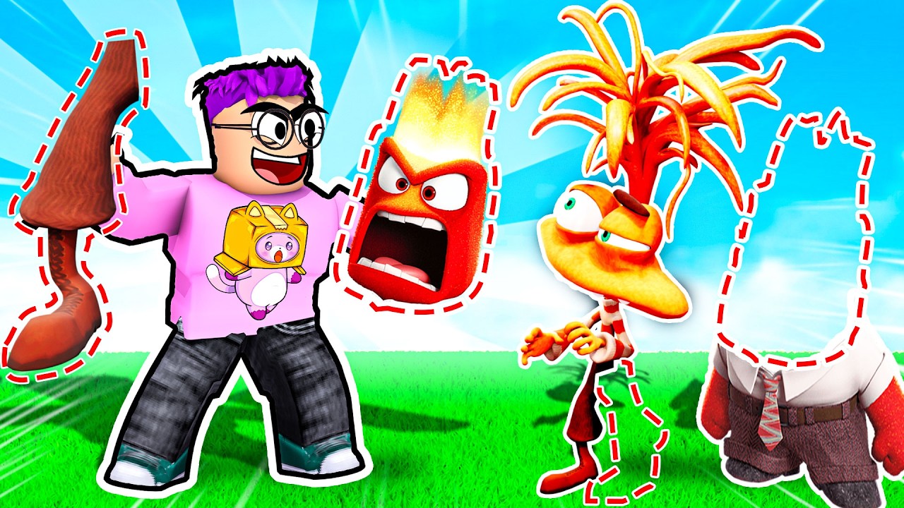 Inside Out 2 BODY SWAP in Roblox! (SPLIT BODY OBBY, SAD ROBLOX STORIES, & MORE!) - YouTube