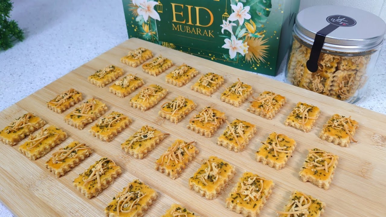Garlic Cheese Cookies Gurih Banget! Hempers Lebaran - YouTube