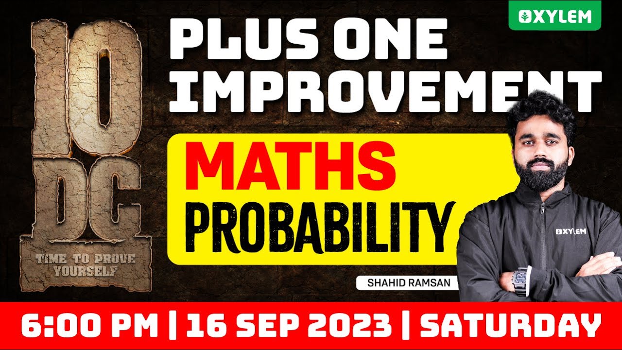 Plus One Improvement Exam Maths Probability Xylem Plus Two YouTube plus-one-improvement-exam-maths-probability-xylem-plus-two-youtube