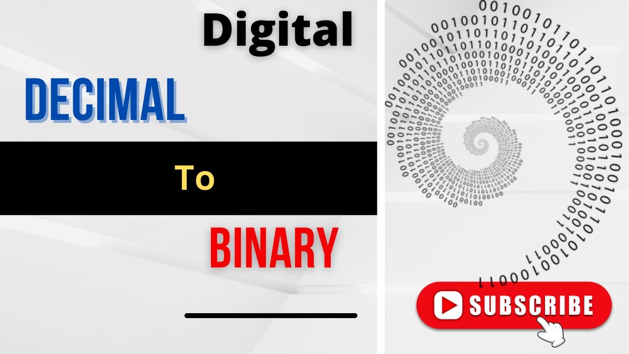 How to convert Decimal to Binary | Bengali | Computer Tutor | 2023 - YouTube