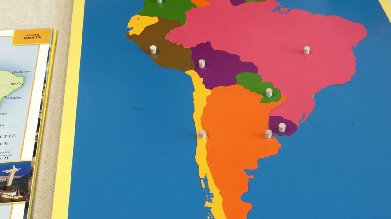 Interactive Map Of South America Buy Painless Learning South America