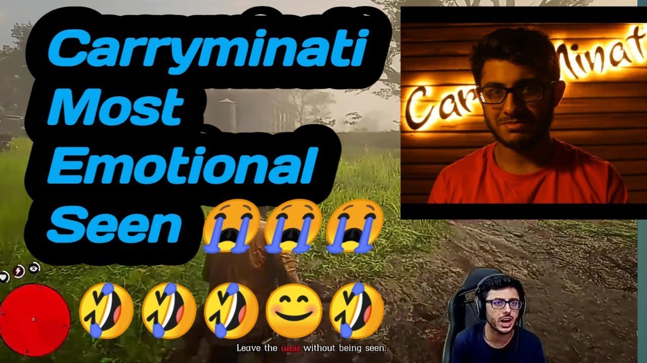 carryminati funny movement ever! carryminati emotional seen carrislive ...