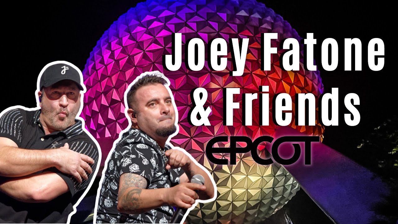 Joey Fatone & Friends at EPCOT - YouTube