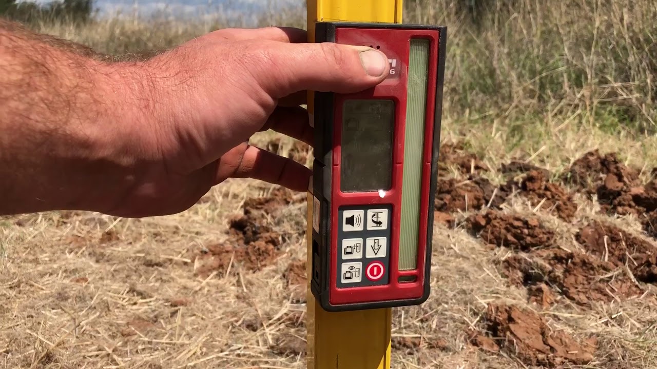 Shipping container home footings completed - YouTube