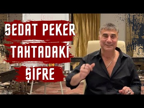 Sedat Peker - Tahtadaki Mesaj Ne? -