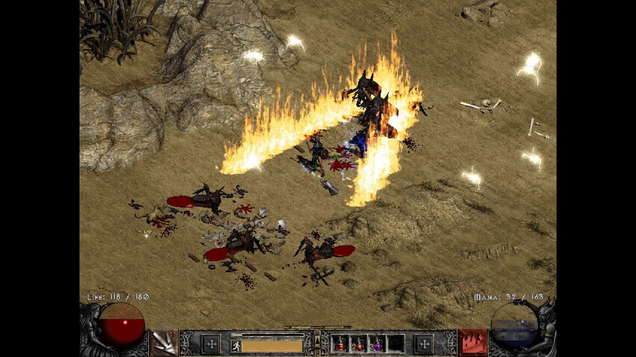 Diablo II: Act 2: Desert - YouTube