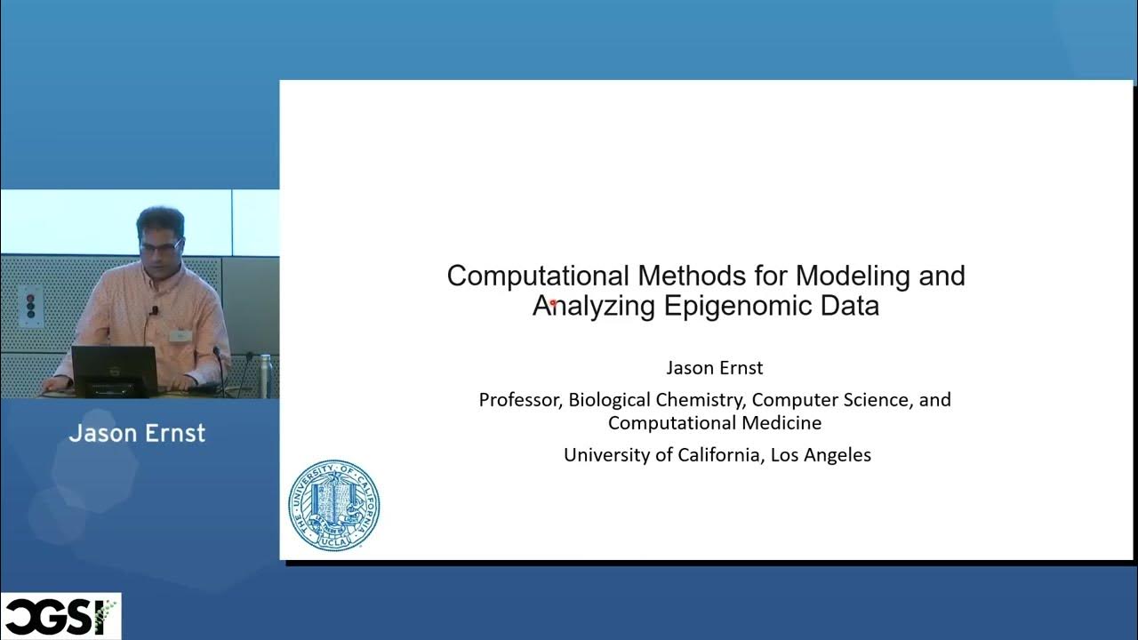 Jason Ernst | Computational Methods for Modeling and Analyzing Epigenomic Data | CGSI 2023 - YouTube