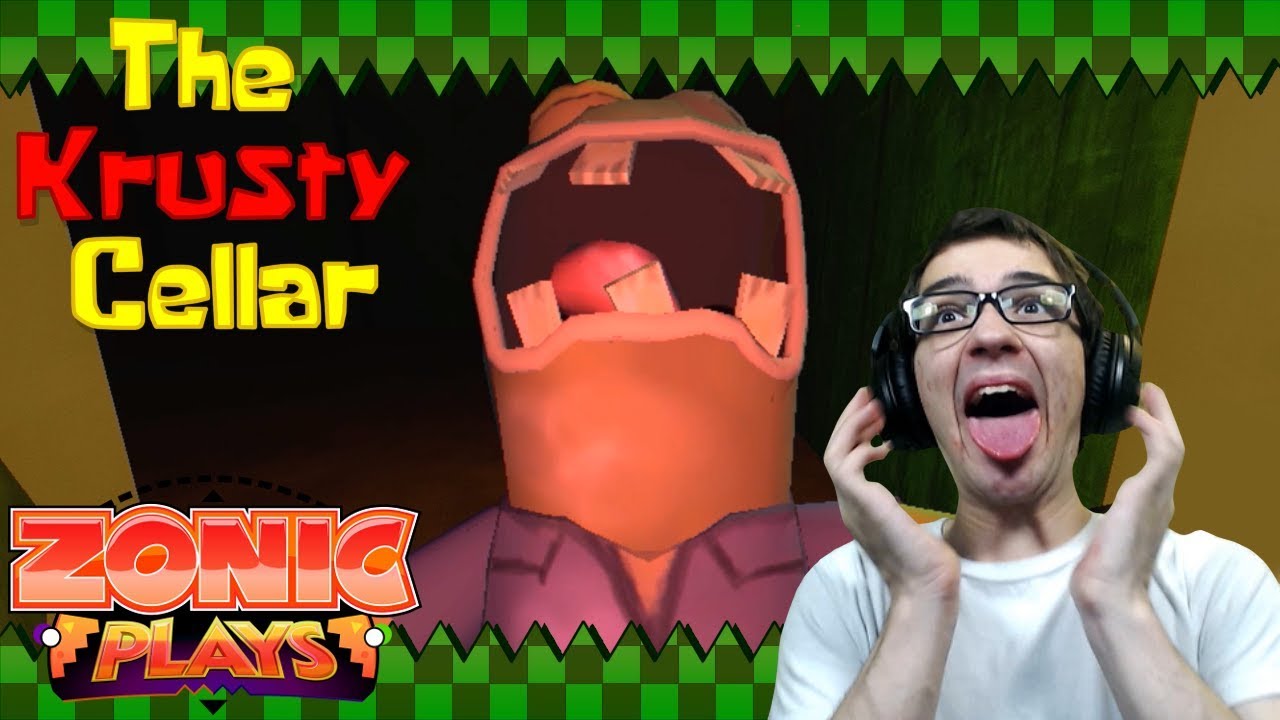 The Krusty Cellar (SpongeBob Fan Game) - Zonic Plays [Halloween Special ...