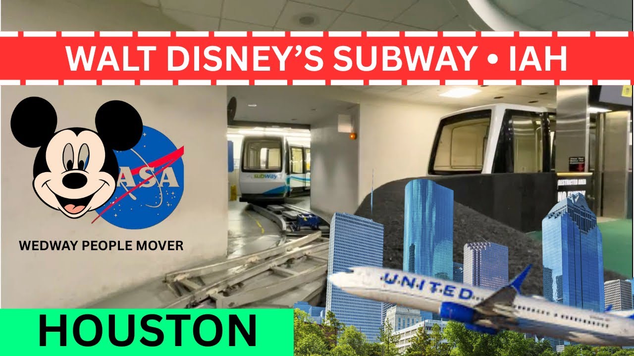 Unique SUBWAY at IAH Houston Intercontinental Airport - YouTube