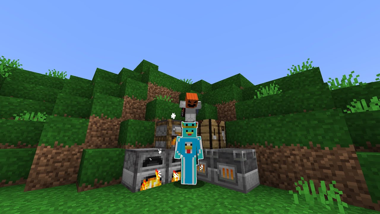 Minecraft Survivalist VS Hitmen - YouTube