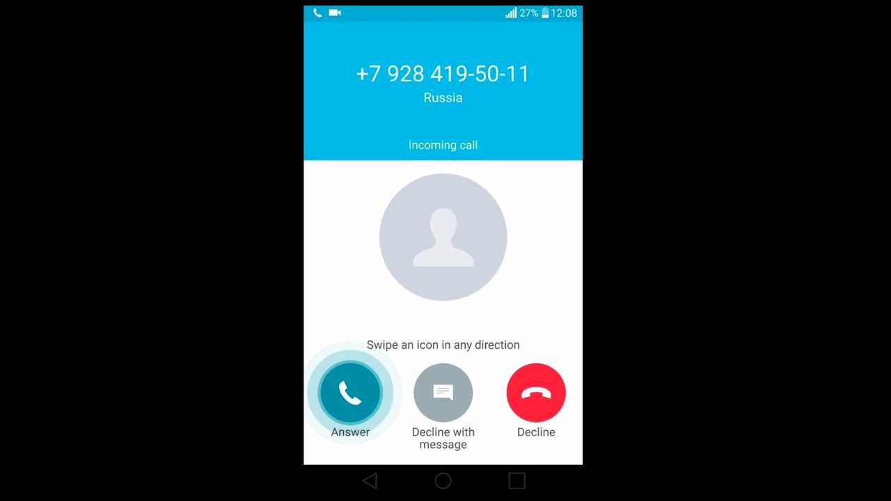 LG G4 Incoming Call (Screen Video) - YouTube