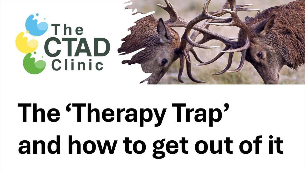 The 'Therapy Trap'...and how to get out of it - YouTube