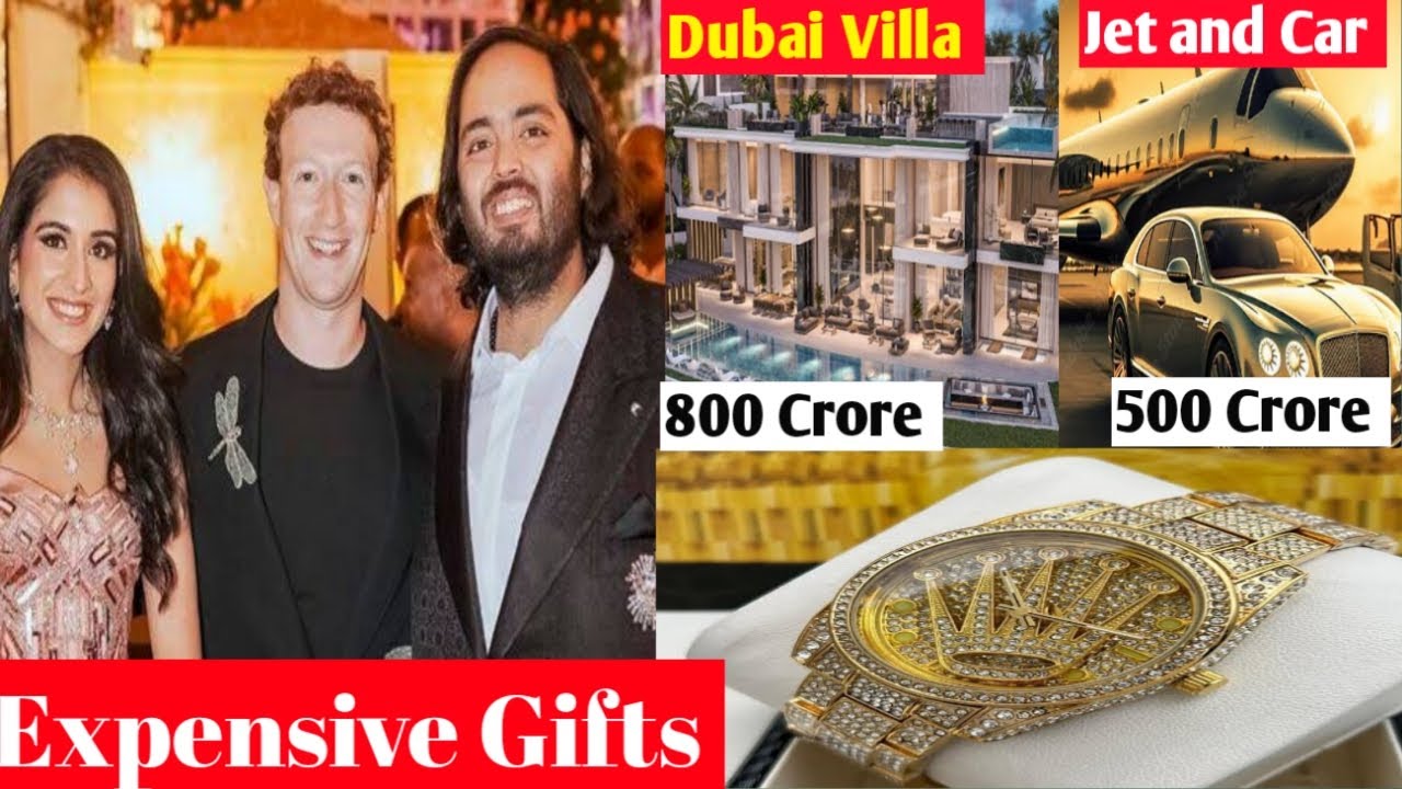 Anant Ambani And Radhika Merchant Top 10 Most Expensive Wedding Gifts Anant Ambani And Radhika Merchant Top 10 Most Expensive Wedding Gifts