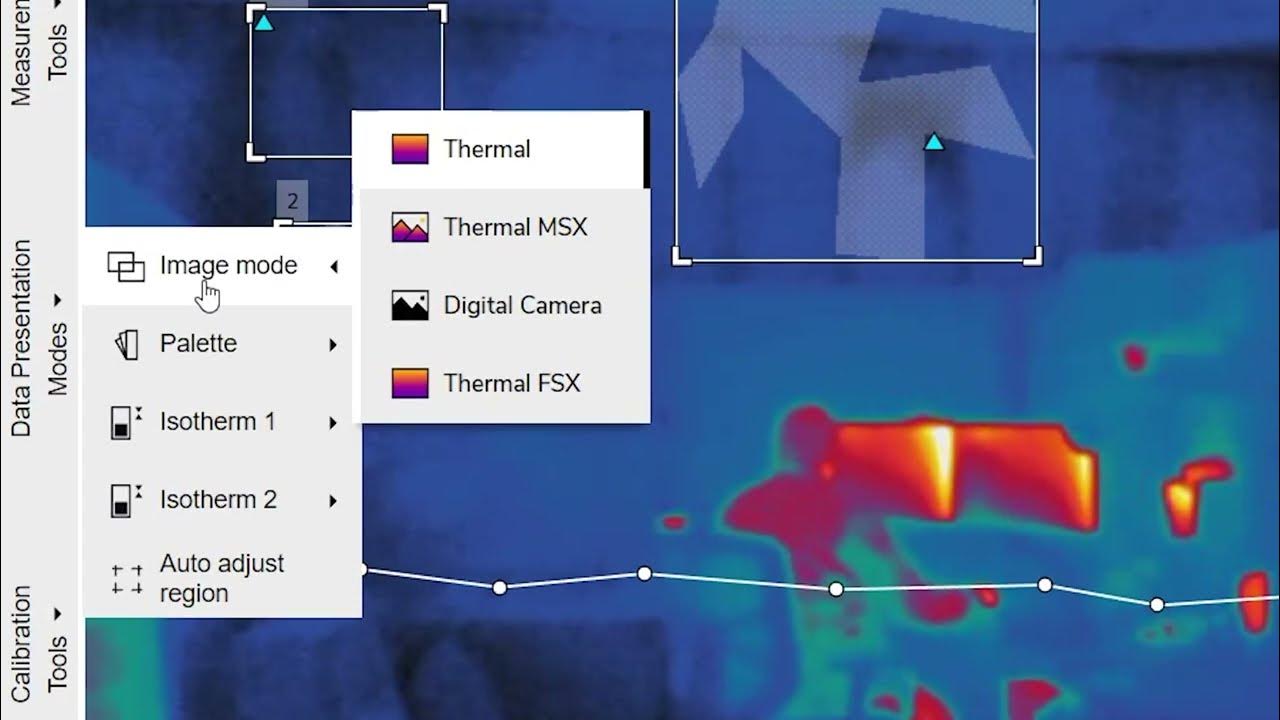 FLIR Camera Interface: Thermal Color Palettes & Data Presentation Modes ...