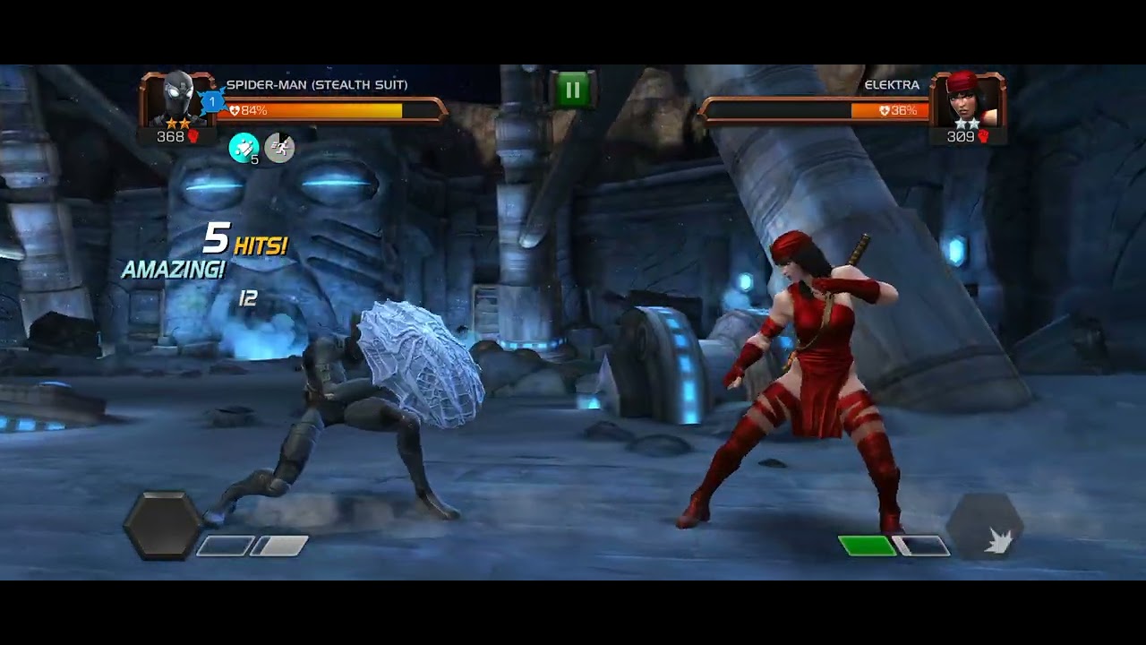 SPIDERMAN VS ELEKTRA - YouTube