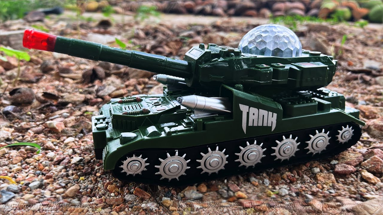 Unboxing the armored tank | Miniature tank model of World War II - YouTube