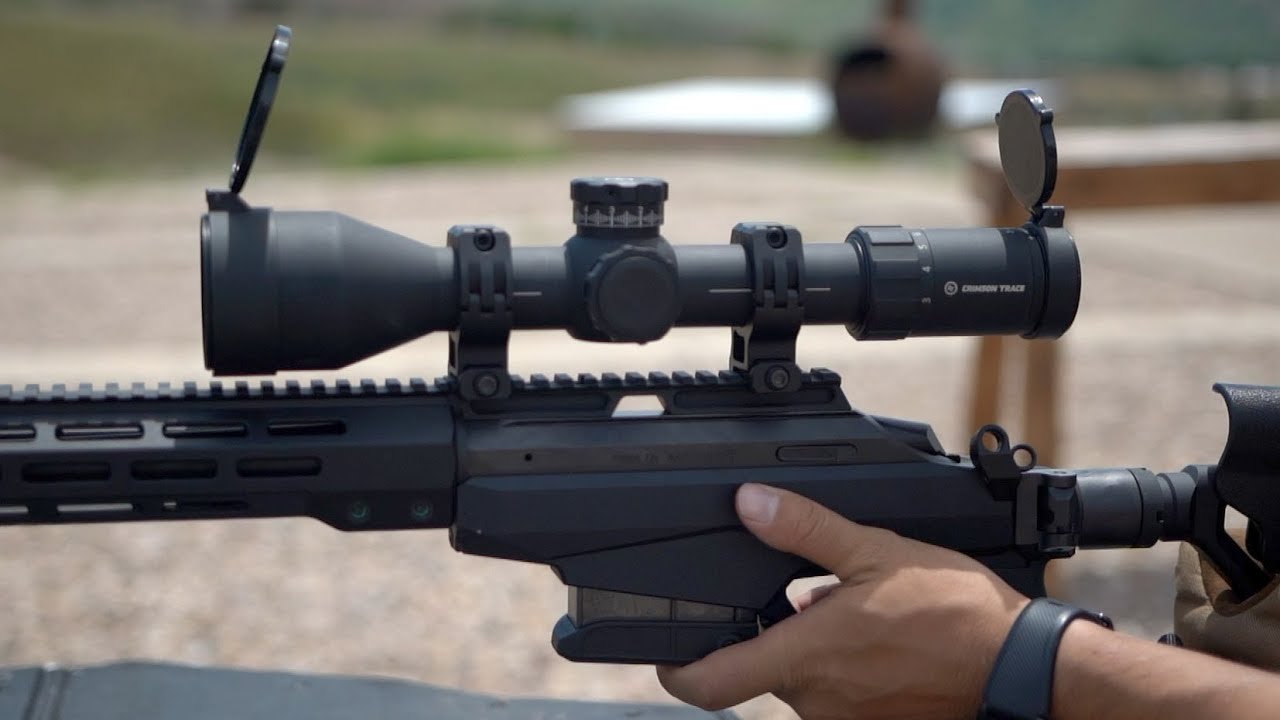 Crimson Trace Makes High End Rifle Scopes?! - YouTube