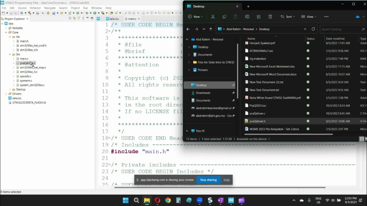 Importing libraries to STM32CubeIDE - YouTube