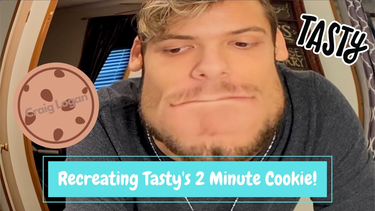 Recreating Tasty's Two Minute Cookie! - YouTube