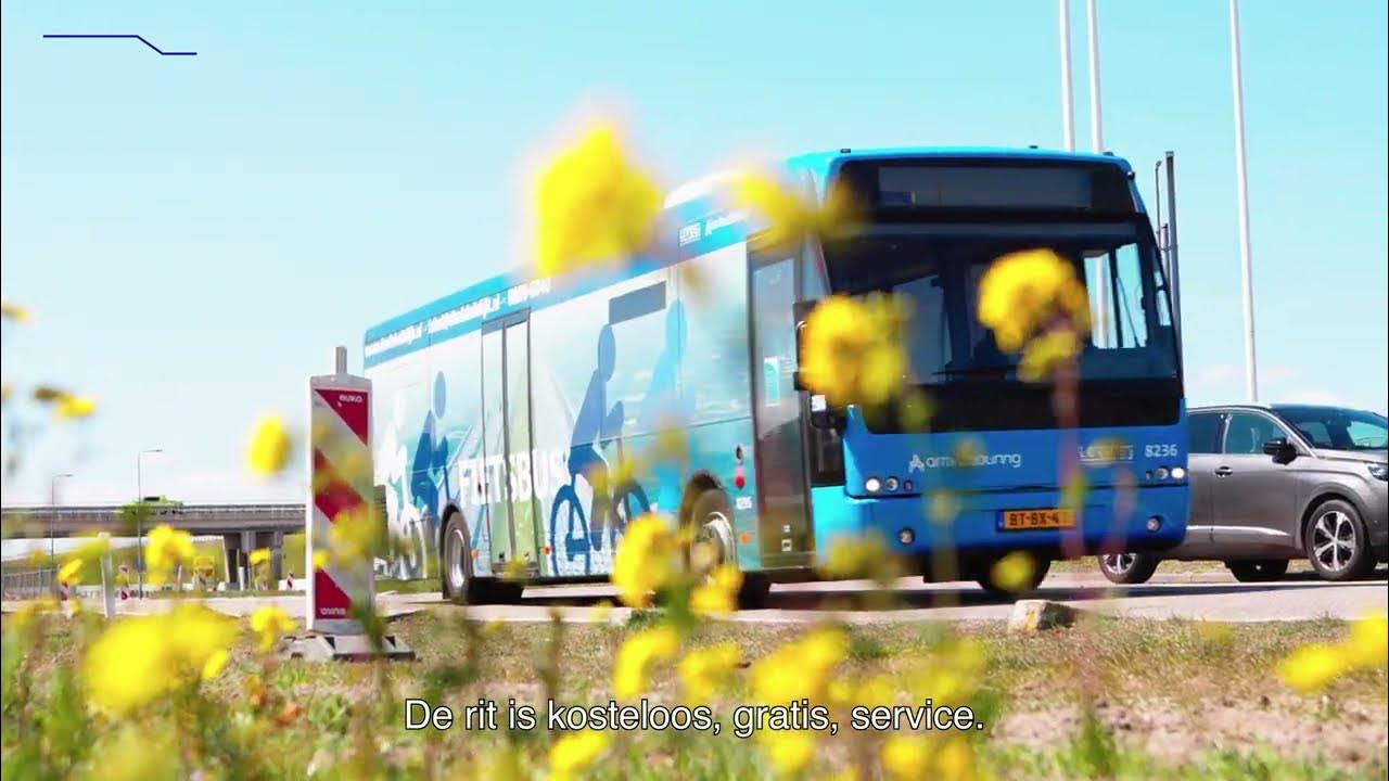 Met de fietsbus over de Afsluitdijk. - YouTube