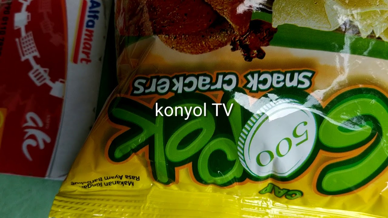 Review gopek snack - YouTube