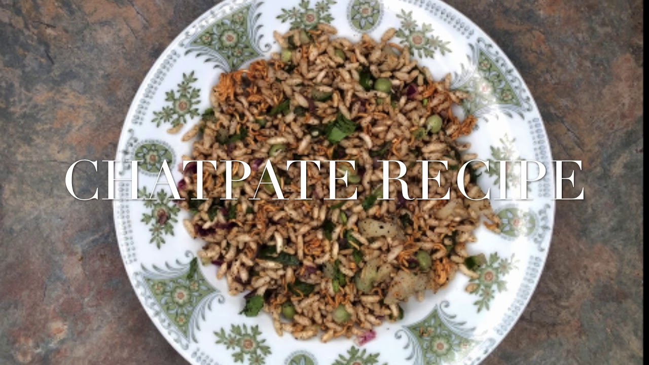 Chatpate recipe| Easy and simple home made chatpate| step by step ...