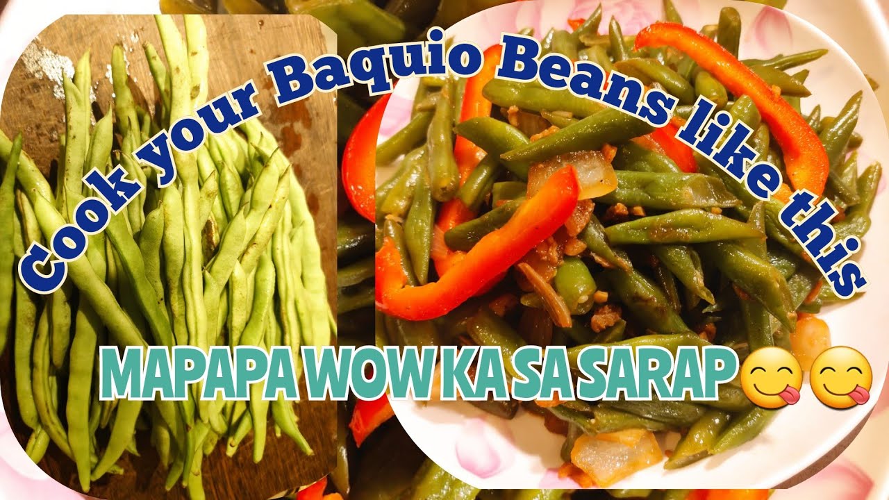 How to cook Baguio Beans?//Sauteed Baguio Beans - YouTube