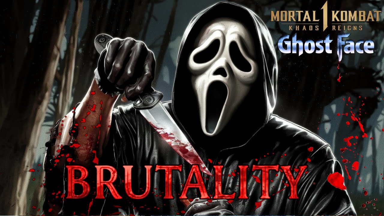 Mortal Kombat 1: Ghostface's Most Brutal Finishers! All Brutalities ...