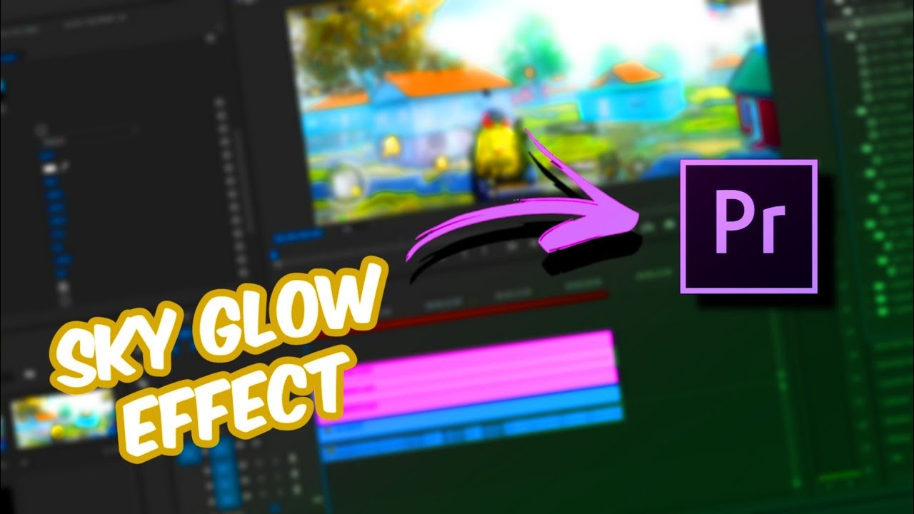 How to add Sky glow in premiere pro | PUBG MOBILE montage | Adobe premiere Pro (Tutorial) - YouTube