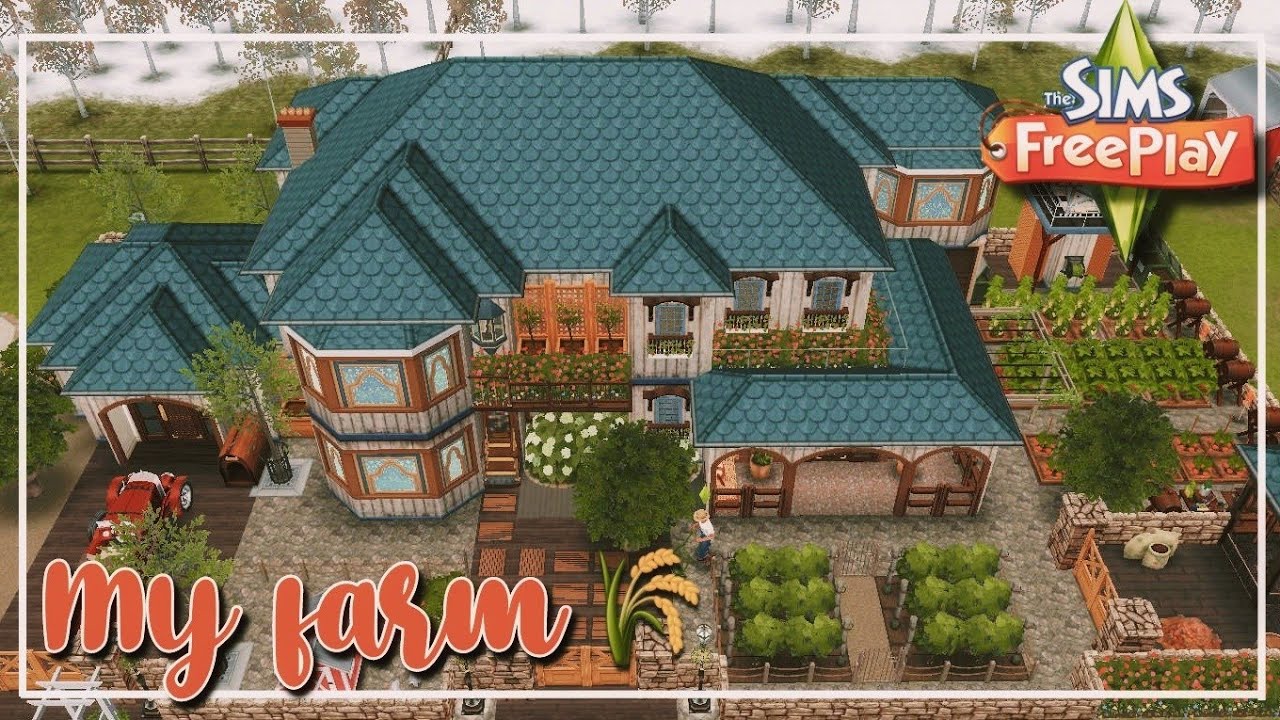 MY FARM • MI GRANJA 🌾 by Nanney Sims | The Sims Freeplay - YouTube
