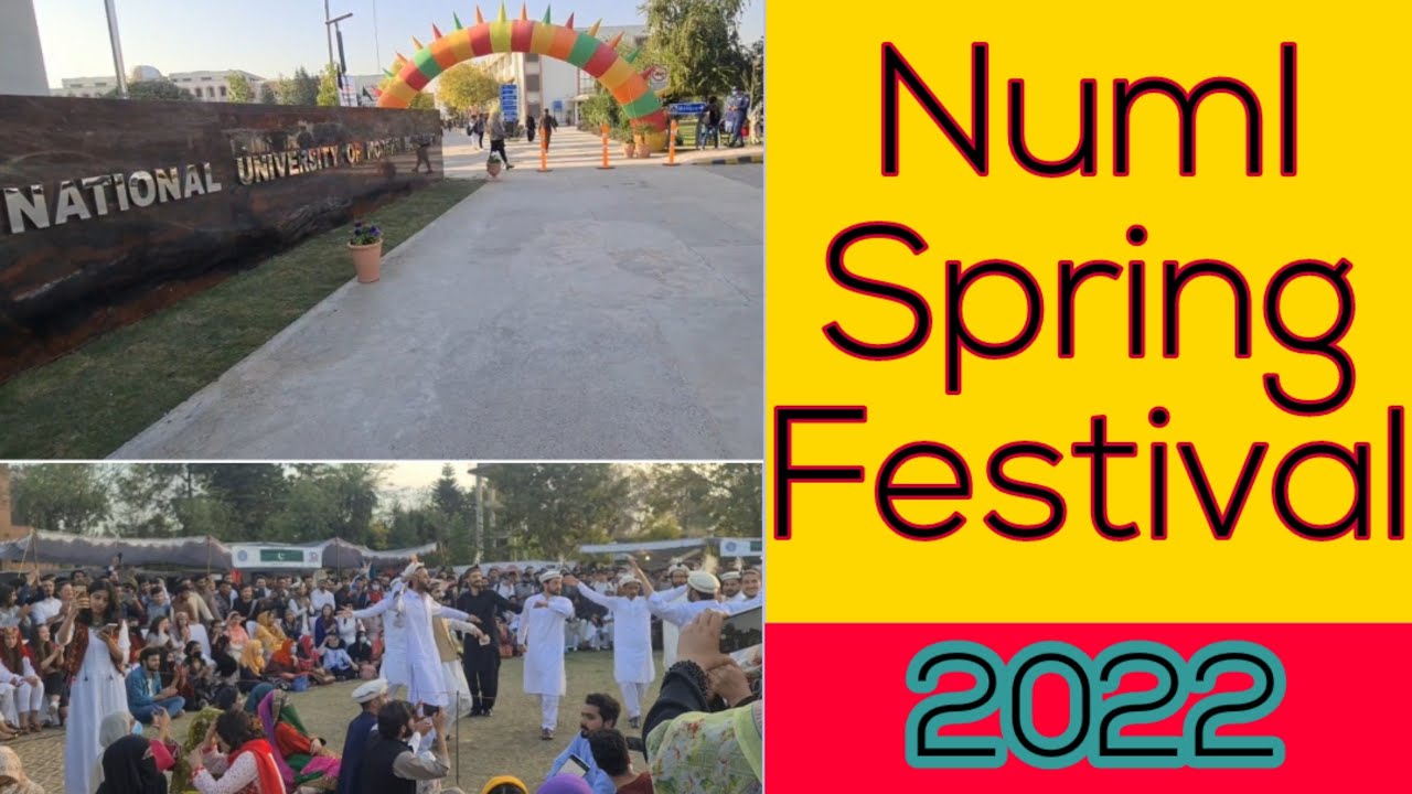 Numl spring festival|Islamabad|2022 - YouTube