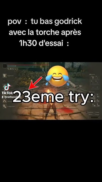 Je torche le cul de godrick #eldenring #boss #gaming #games #fromsoftware - YouTube