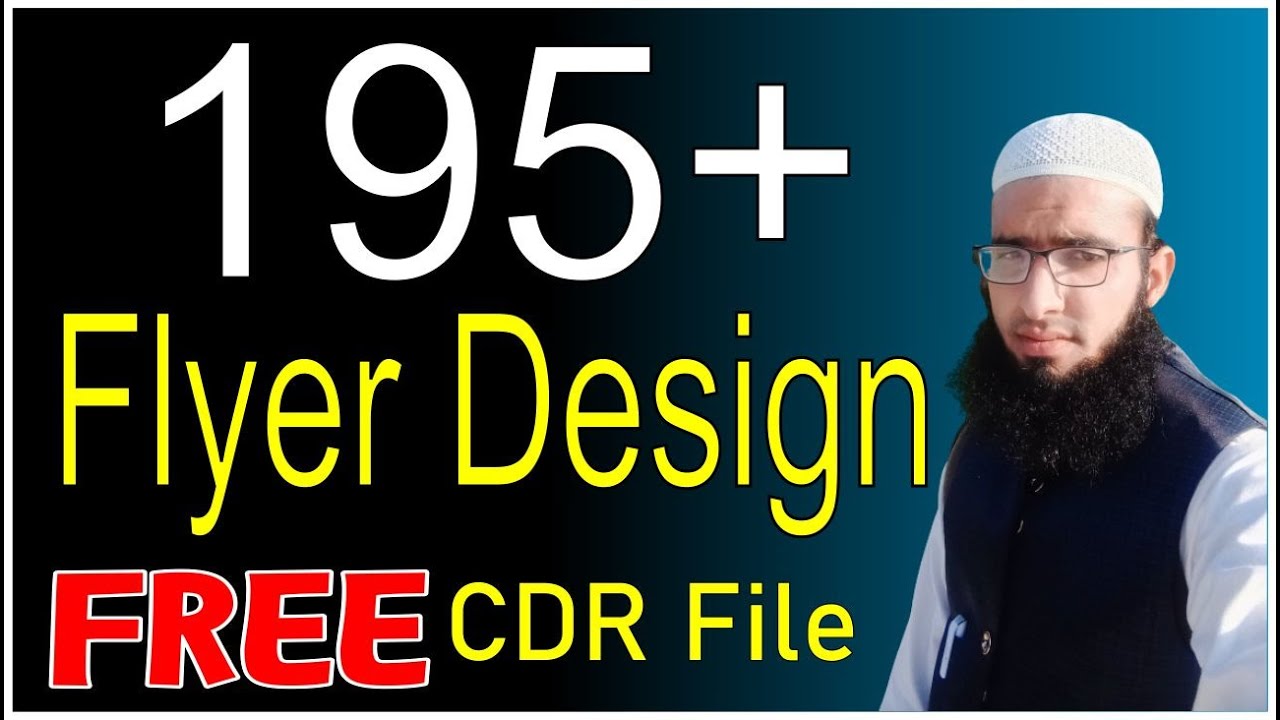 195+ Flyer design cdr file free download - YouTube