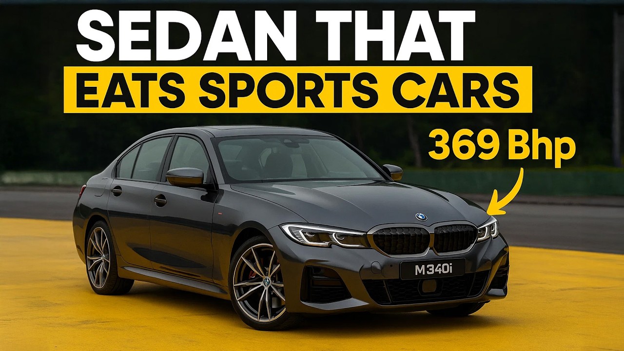 BMW M340i Review: The Most Practical Sports Car for Indian Roads! - YouTube