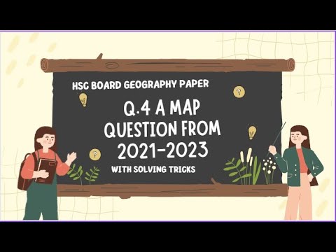 IMP Q.4 A MAP QUESTION FROM HSC BOARD GEOGRAPHY 2021-23 #education # ...