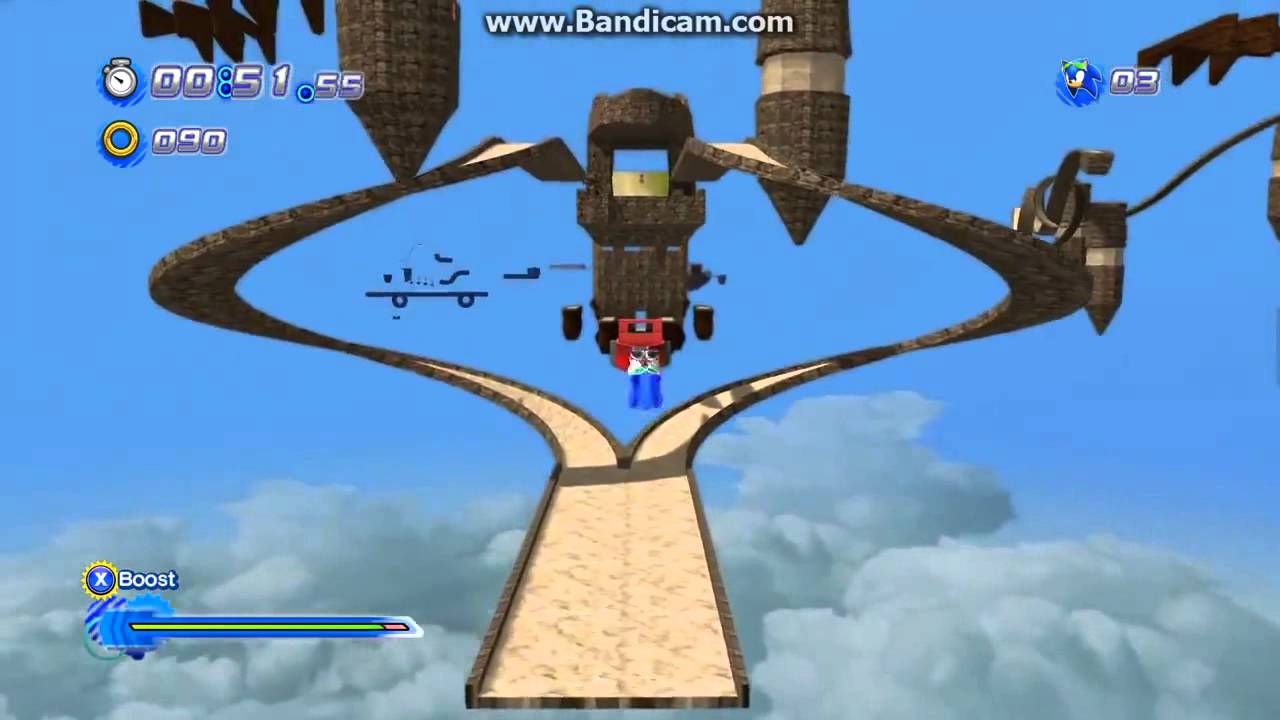 Sonic generations sonic riders mod - YouTube