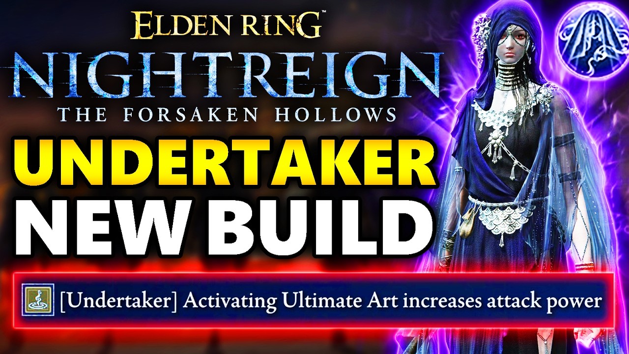 This UNDERTAKER Build MELTS NEW DLC BOSSES (The Forsaken Hollows ...