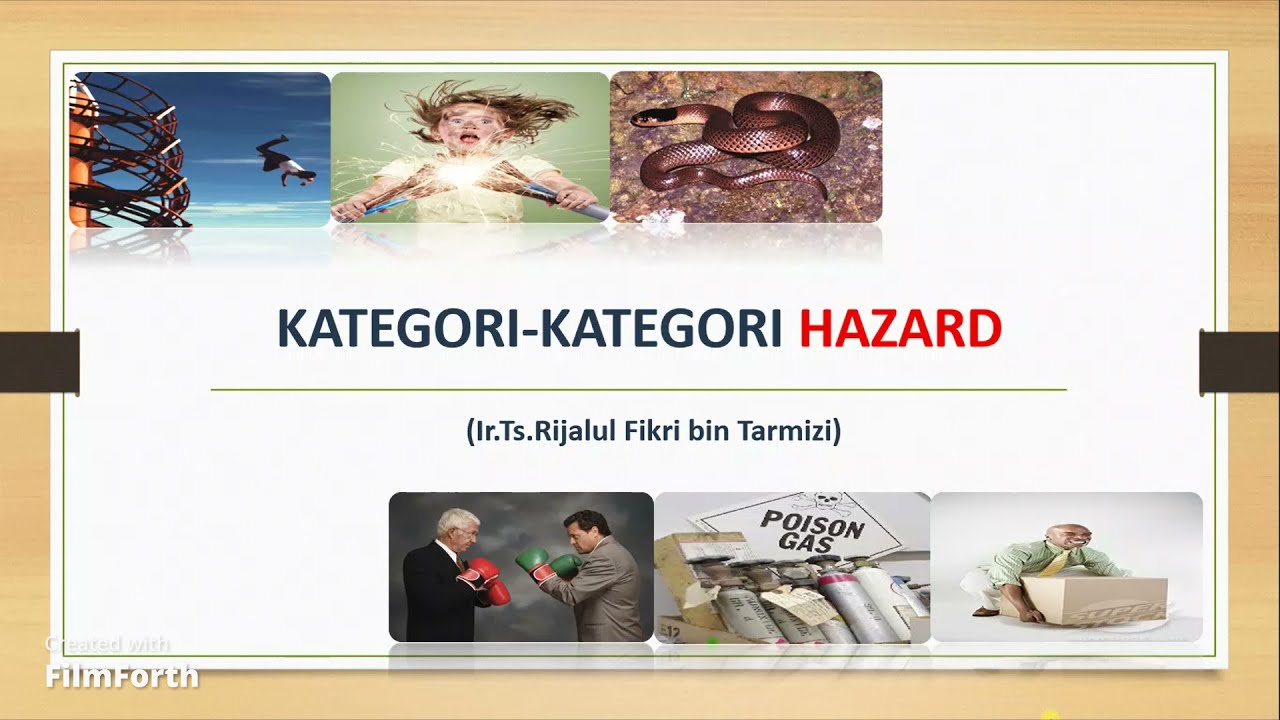 Kenali Kategori-Kategori Hazard Yang Ada Di Tempat Kerja Anda!!! Safety ...